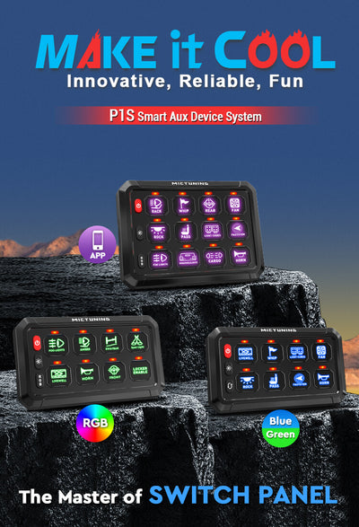 MICTUNING INC RGBW Rock Light ,LED Light Bar ,Auto Accessories,Online